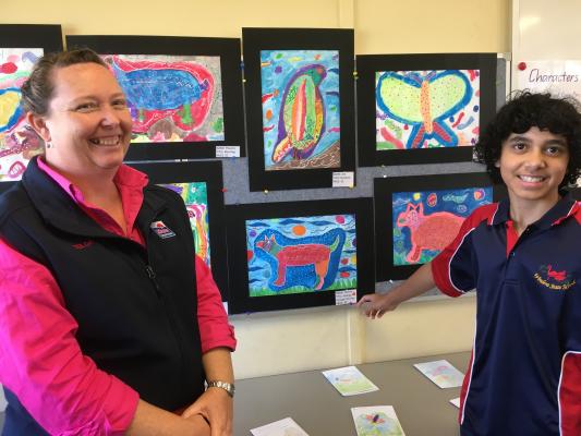 Cloyna and Windera wow with art | Burnett Today