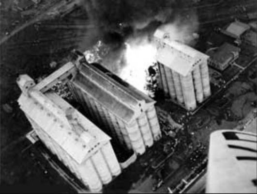 70 years on from peanut silo fire | Burnett Today