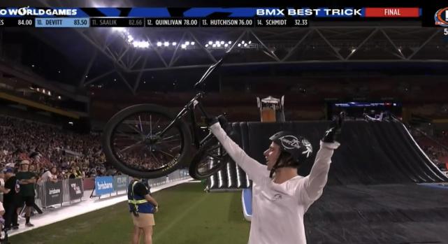 Kingaroy local Dylan Devitt flips through Nitro World Games | Burnett Today