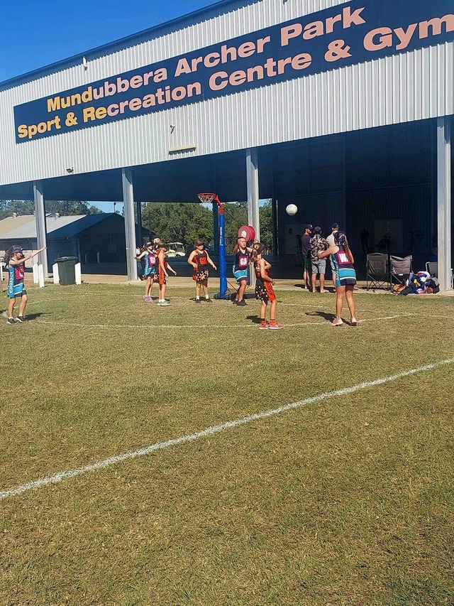 Netballers take to the court | Burnett Today