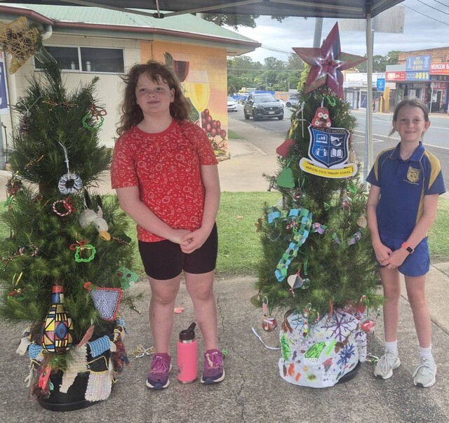 Tree auction boosts spirits | Burnett Today